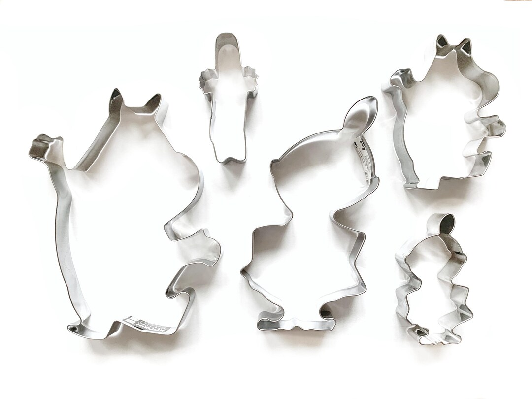 Moomin, Retro Cookie Cutters, Little My, Moomin, Snufkin, Hattifattener ...