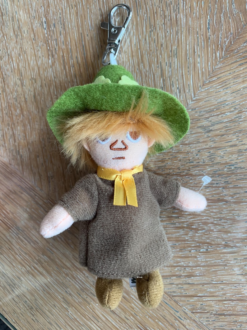 Retro Moomin Snufkin Keychain Mascot or Bag Deco Hanging - Etsy