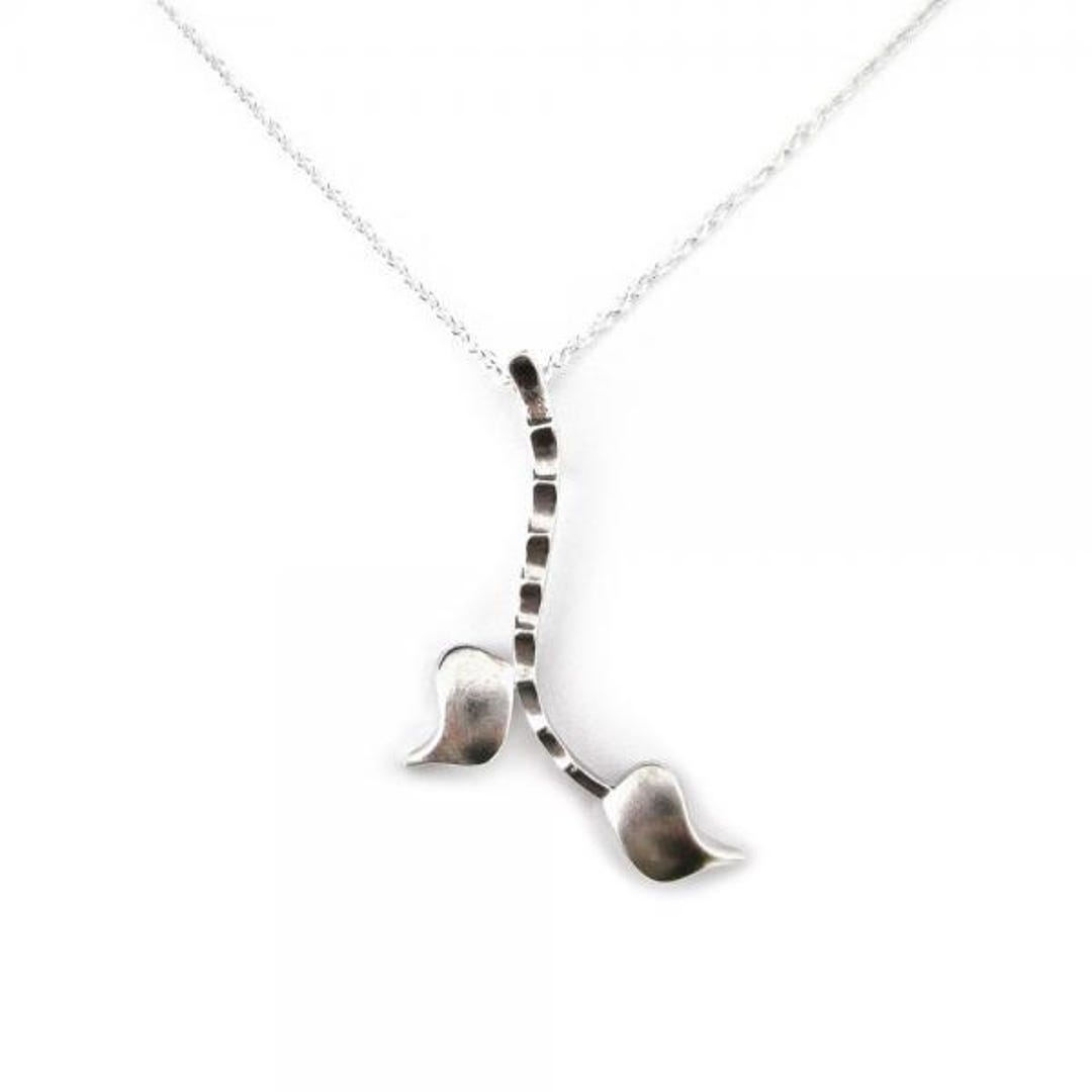 Scandinavian Design, Silver mood Set Necklace and Button Earrings ...