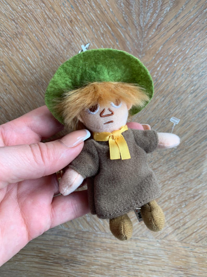 Retro Moomin Snufkin Keychain Mascot or Bag Deco Hanging - Etsy