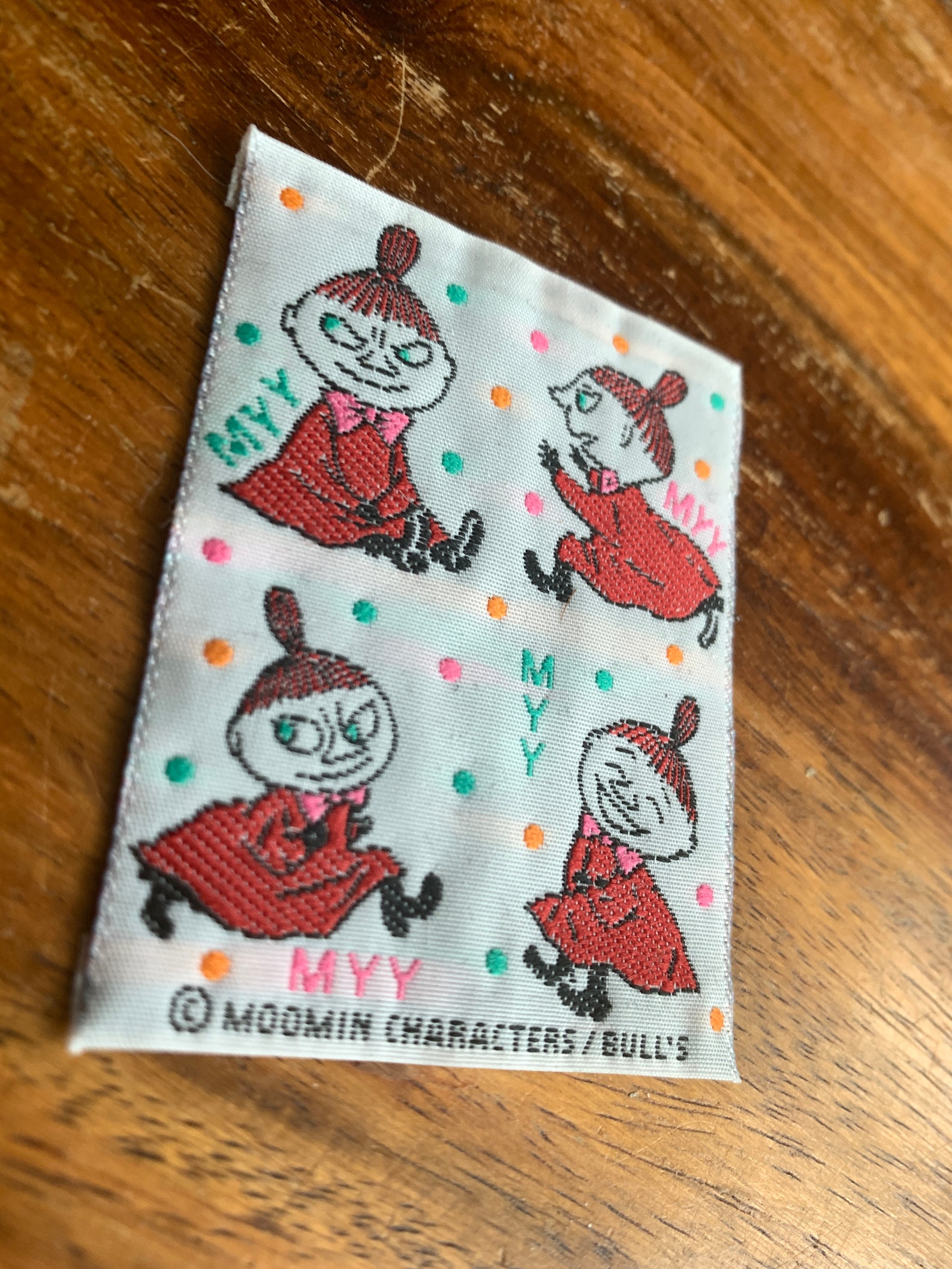 Vintage Moomin Little My Patch From Finland - Etsy