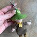 Retro Moomin Snufkin Keychain Mascot or Bag Deco Hanging - Etsy