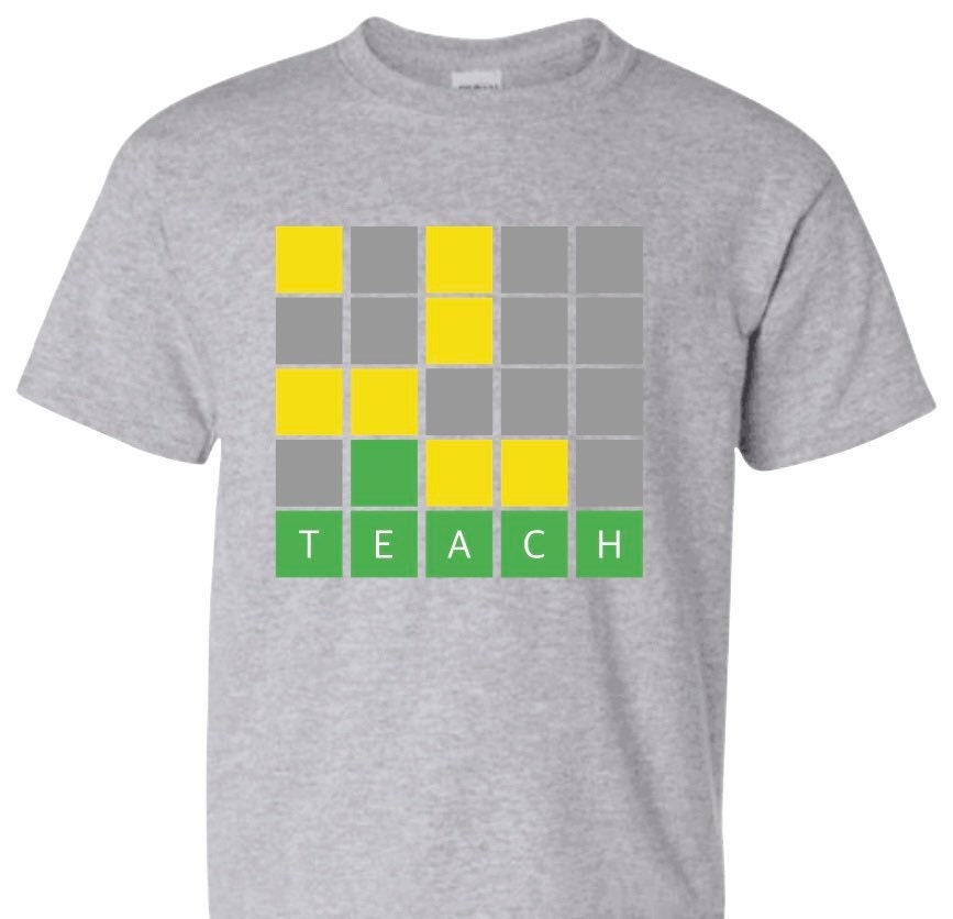 Custom Wordle Shirt | Customize Final Word | Short Sleeve Unisex Tshirt ...