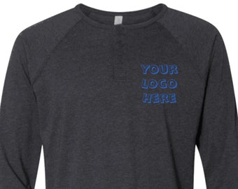 Custom Henley Shirt - Etsy