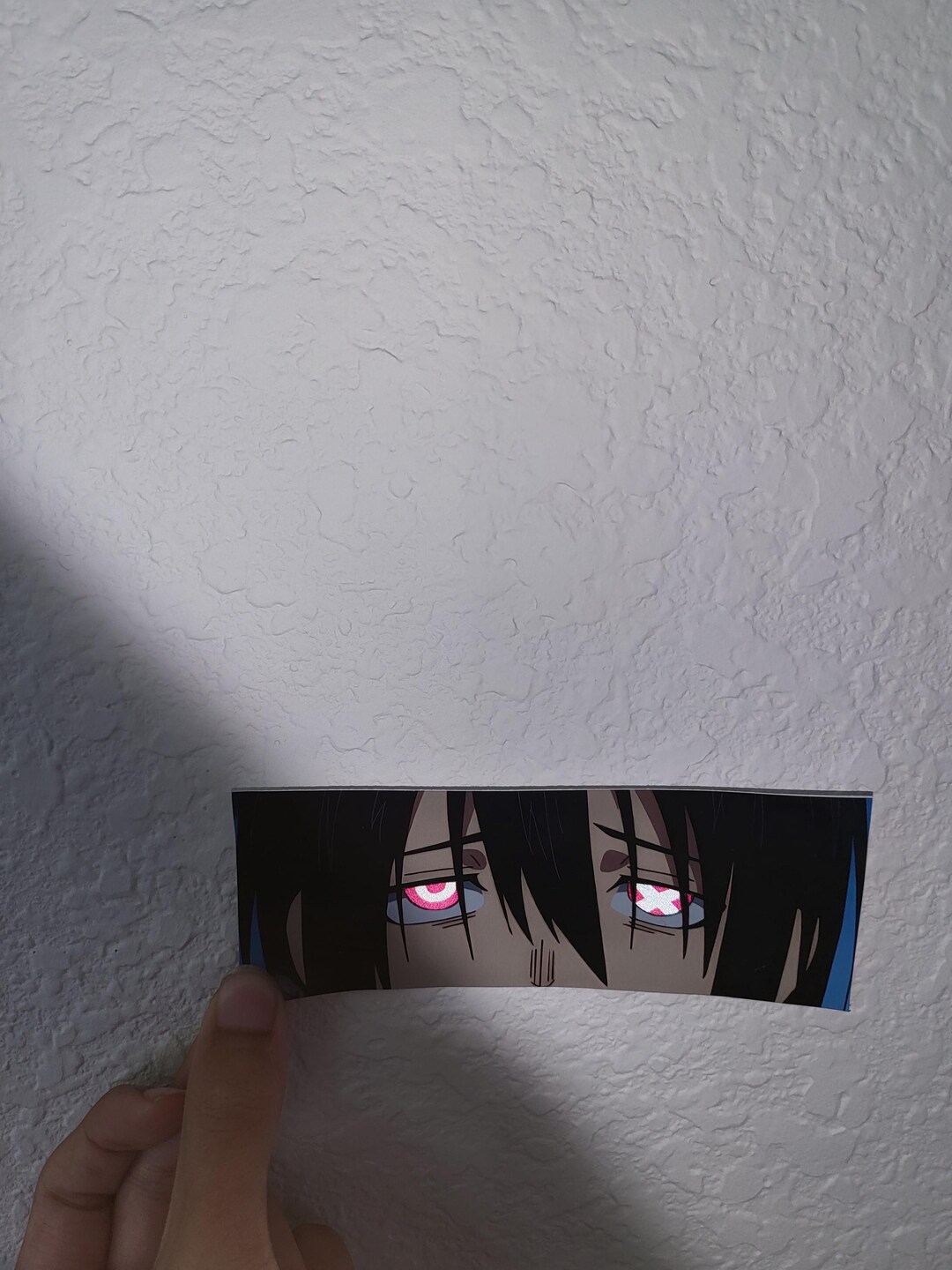 Fireforce | Benimaru UV Reflective Vinyl Decal With Glowing Eyes When ...