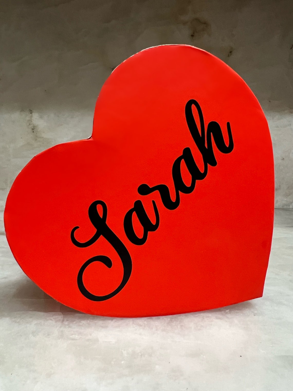 Heart-shaped Gift Box Heart Box Personalized Gift Box Red | Etsy