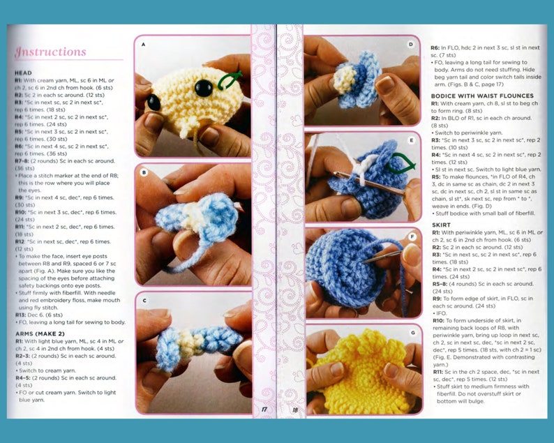 12 Princess Crochet Pattern Collection Crochet Patterns - Etsy