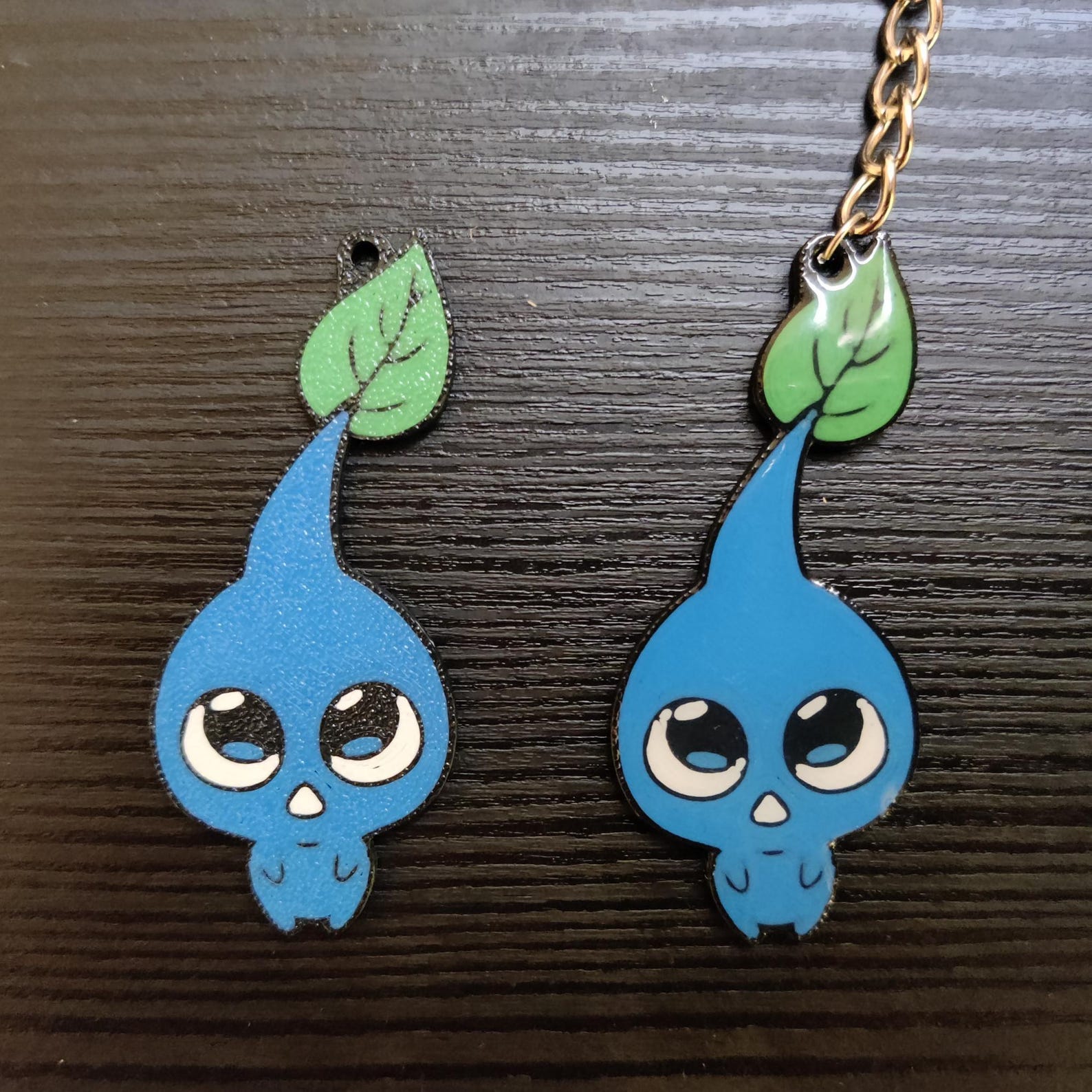 Handmade Pikmin Keychain | Handmade Nintendo Fan Charm - Etsy