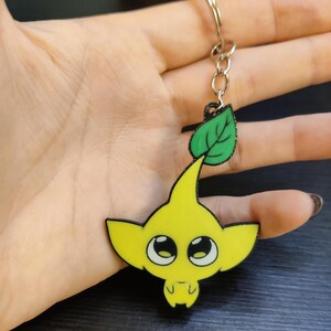 Handmade Pikmin Keychain | Handmade Nintendo Fan Charm - Etsy
