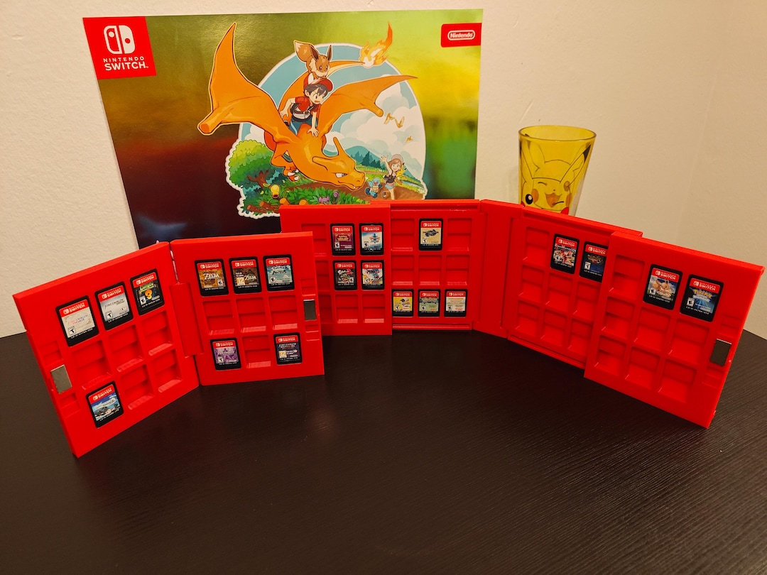 Pokédex Nintendo Switch Game Case: Holds 36 Games - Etsy