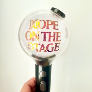 J-HOPE, Hope on the Stage Decal Sticker Set. - Etsy