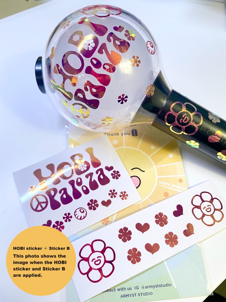 HOBI Palooza Decal for Lollapalooza ARMY Bomb Decal Sticker - Etsy