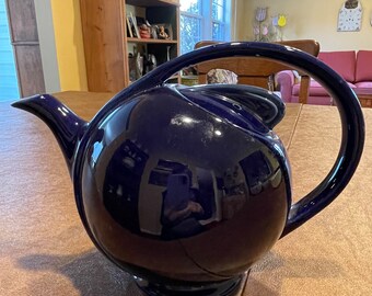 Cobalt Blue Hall Teapot - Etsy
