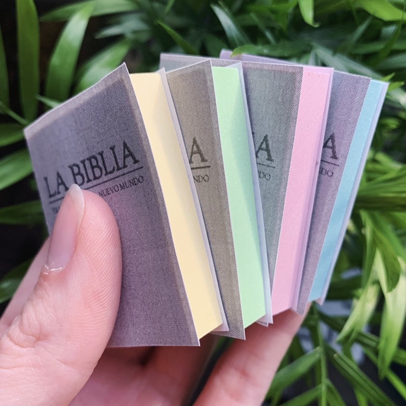Spanish JW Gift | Mini Sticky Notepads | NWT Bible - Etsy