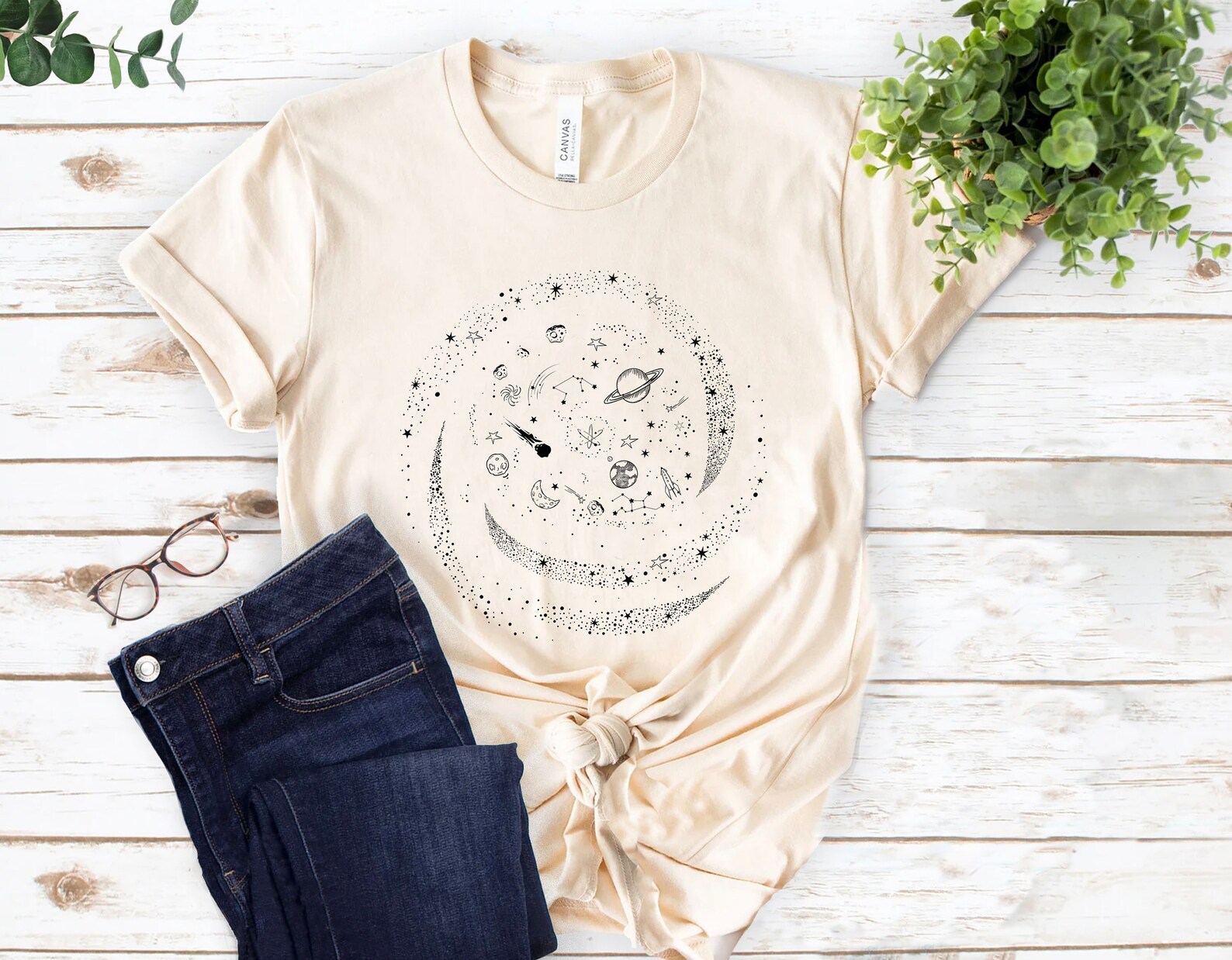 Space Shirt Cosmos Shirt Celestial Shirt Constellation - Etsy