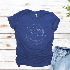 Space Shirt, Cosmos Shirt, Celestial Shirt, Constellation Tshirt ...
