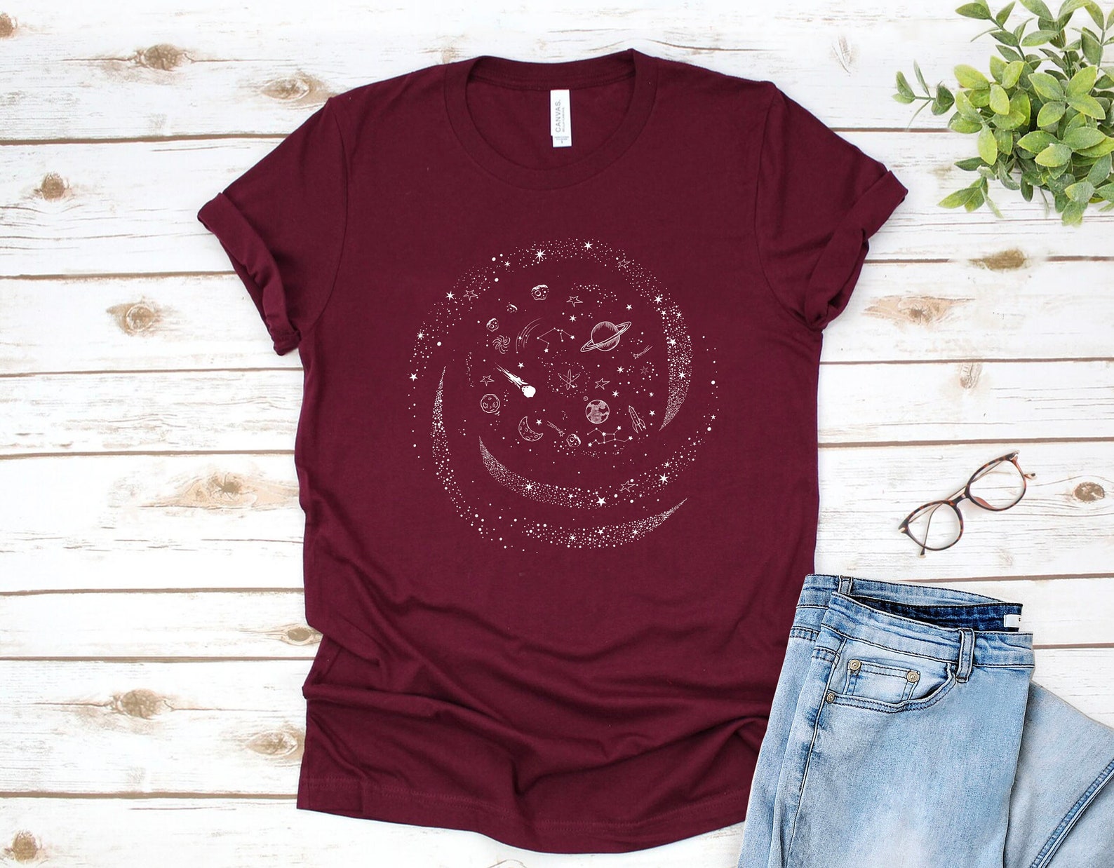 Space Shirt Cosmos Shirt Celestial Shirt Constellation - Etsy