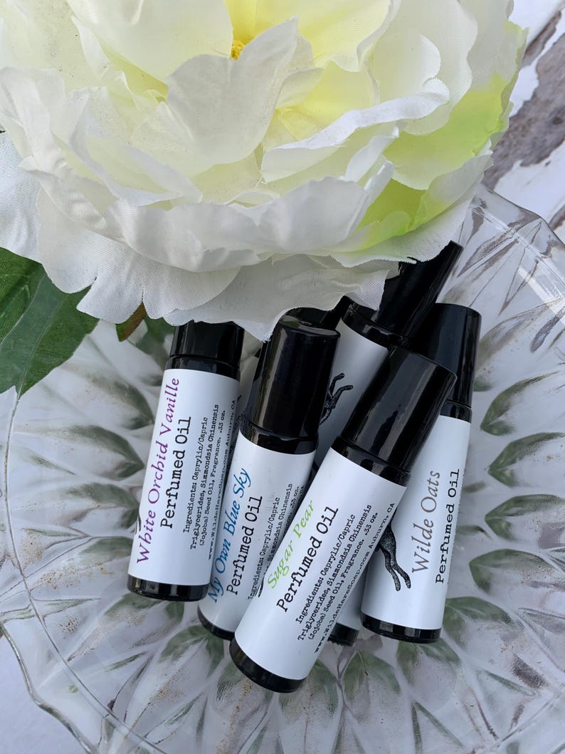 Fern & Moss Perfumed Oil Roll-on Bottle - Etsy