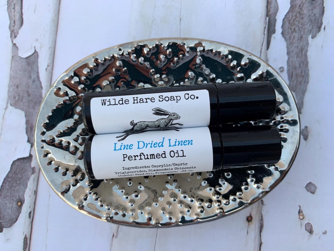 Line Dried Linen Perfumed Oil Roll-on Bottle - Etsy