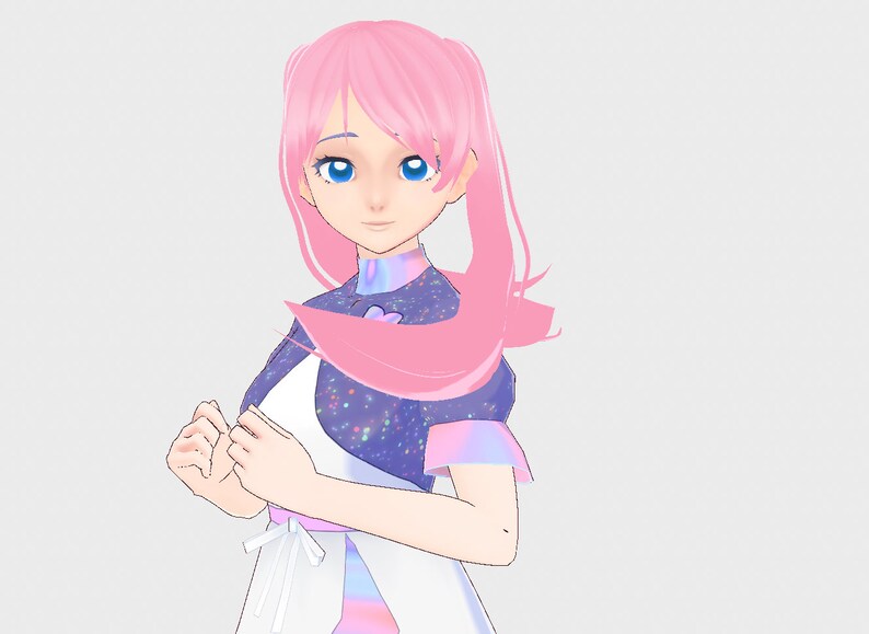 Soft Shiny Hair 15 Vroid/3d/vtuber Hair Textures - Etsy