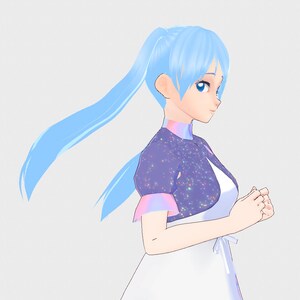 Soft Shiny Hair 15 Vroid/3d/vtuber Hair Textures - Etsy