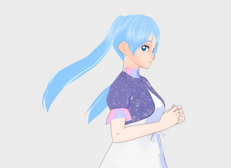 Soft Shiny Hair 15 Vroid/3d/vtuber Hair Textures - Etsy