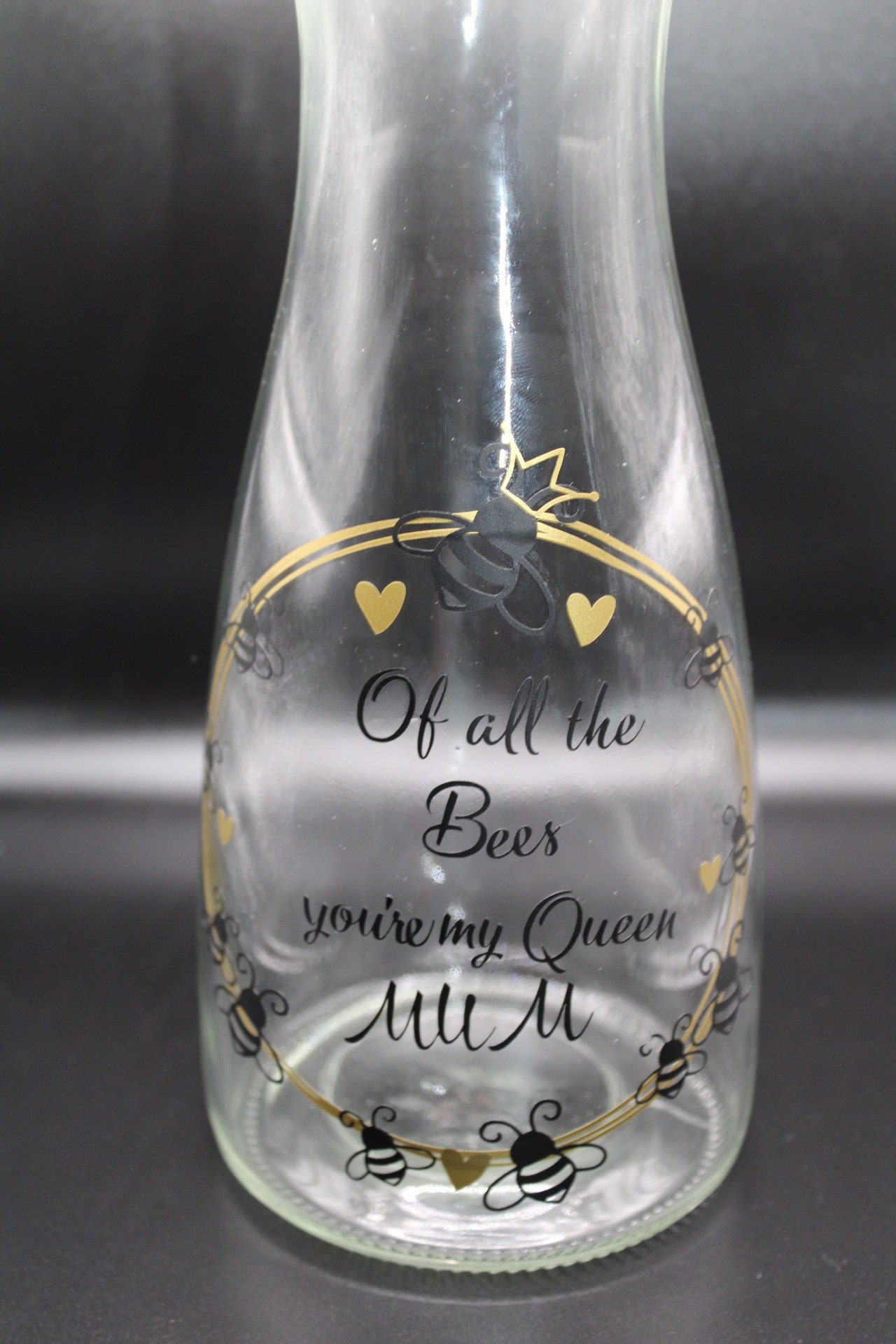 Personalised Bee Vase - Etsy