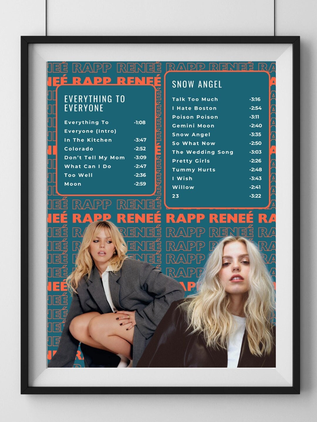 Reneé Rapp Poster - Etsy