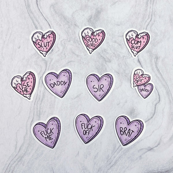 Kinky Nsfw Sticker Etsy Canada