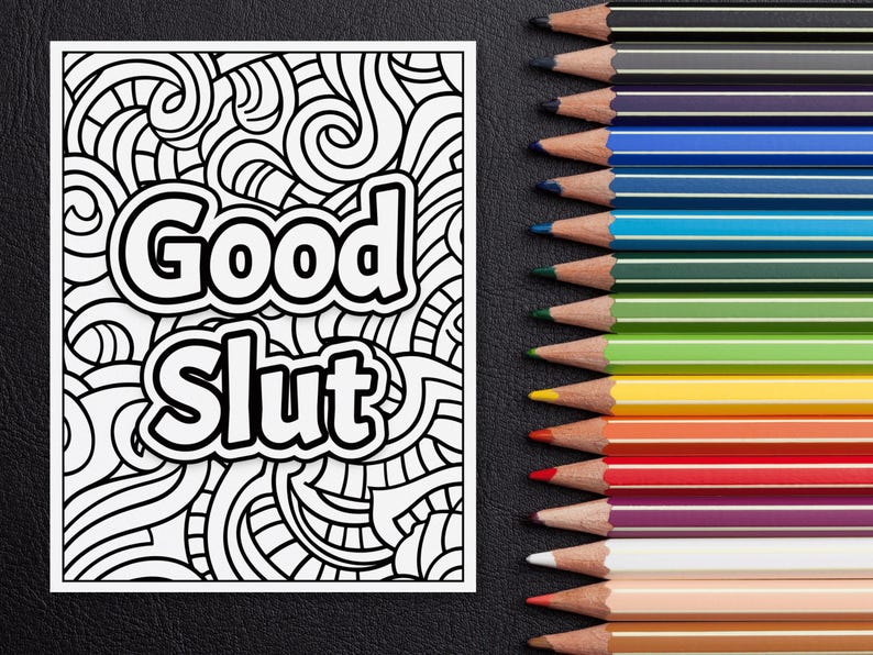 Kinky Coloring Book | BDSM Coloring Book | D/s Coloring Pages | Dom Sub ...