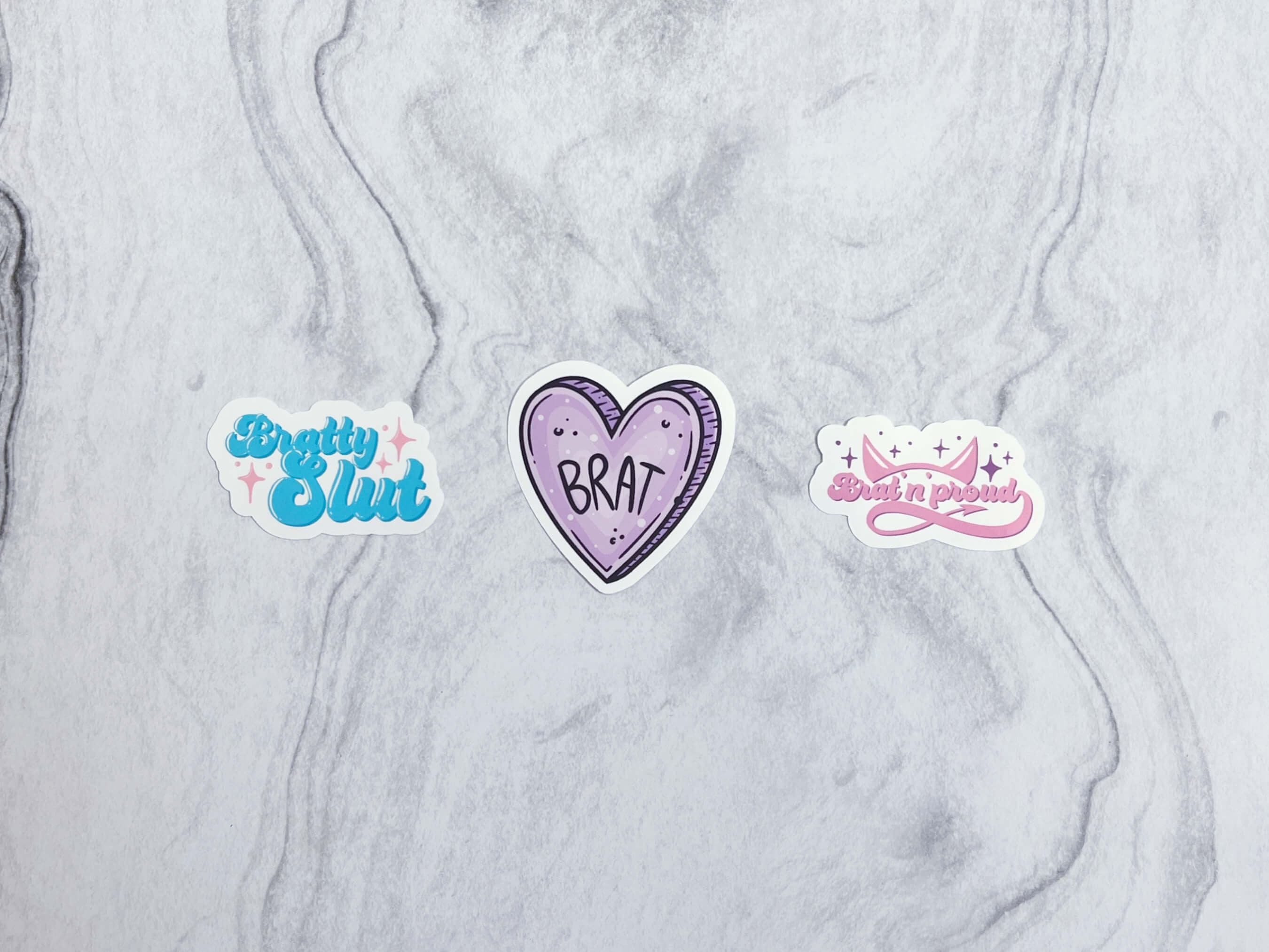 Brat Sticker Pack BDSM Stickers Kinky Stickers Kinky Decals Adult ...