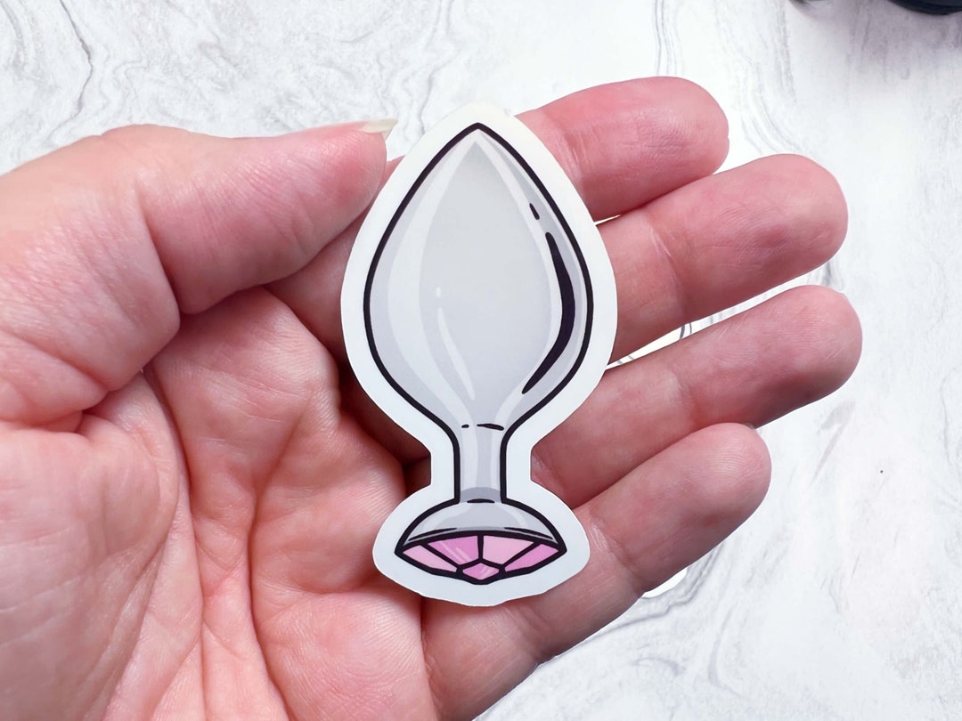 Butt Plug Die Cut Sticker | BDSM Sticker | Kinky Sticker | Sex Toy ...