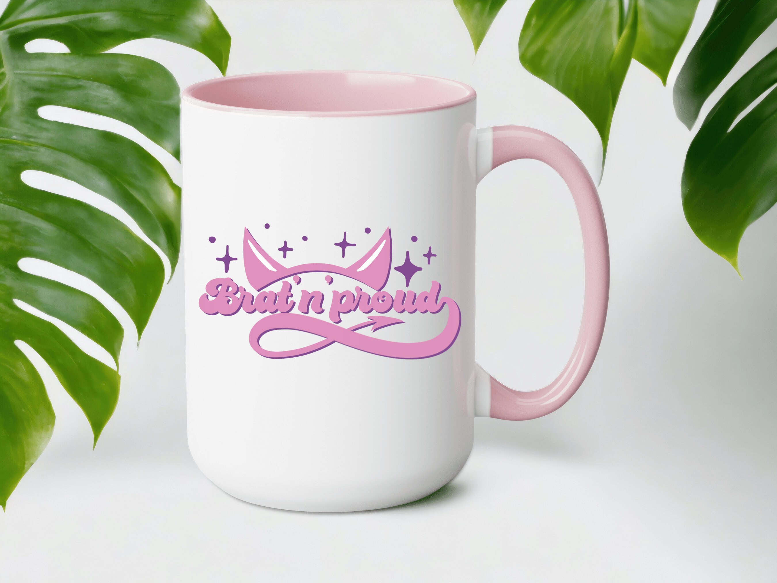 Brat N Proud Coffee Mug Bratty Submissive Gift Brat and - Etsy