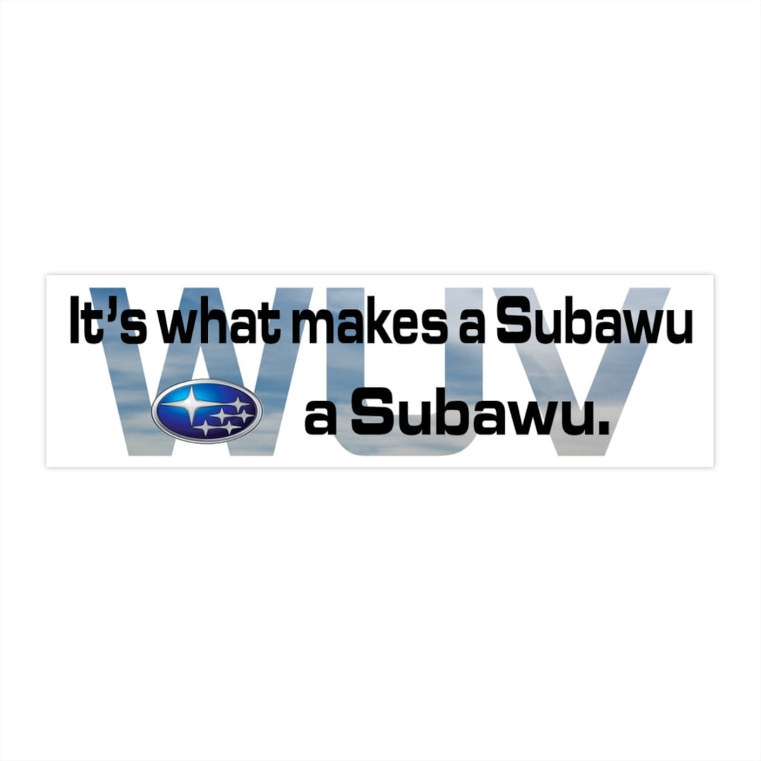It's What Makes a Subawu a Subawu - Etsy