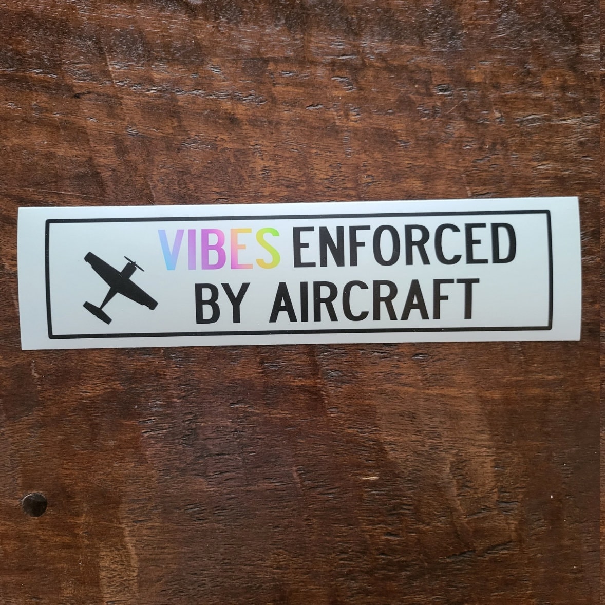 Vibes Enforced by Aircraft - Etsy