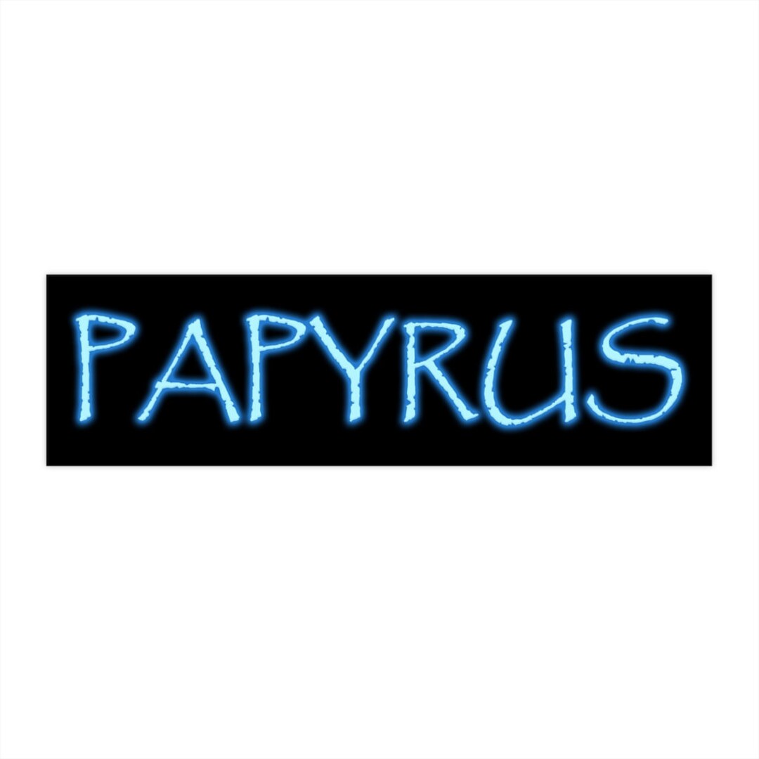 Papyrus - Etsy