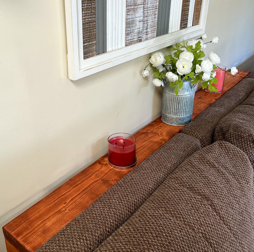 Solid Wood Sofa Table Handmade With Multiple Stain Options | Custom ...