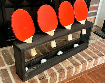 Table Tennis Storage Rack - Etsy