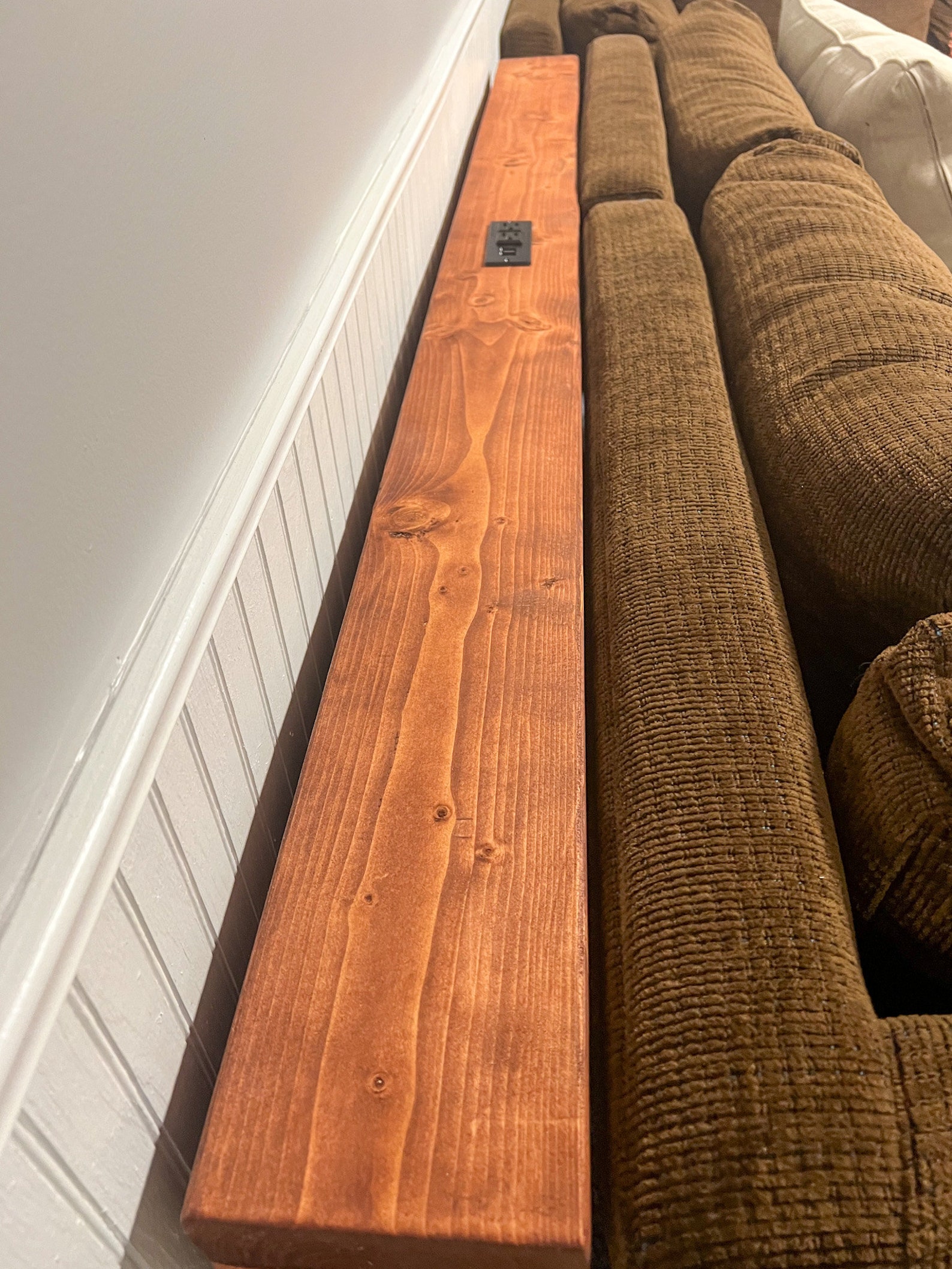 Powered Console Table Behind the Sofa Furniture Table With - Etsy