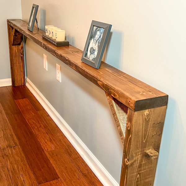 Narrow Sofa Table - Etsy