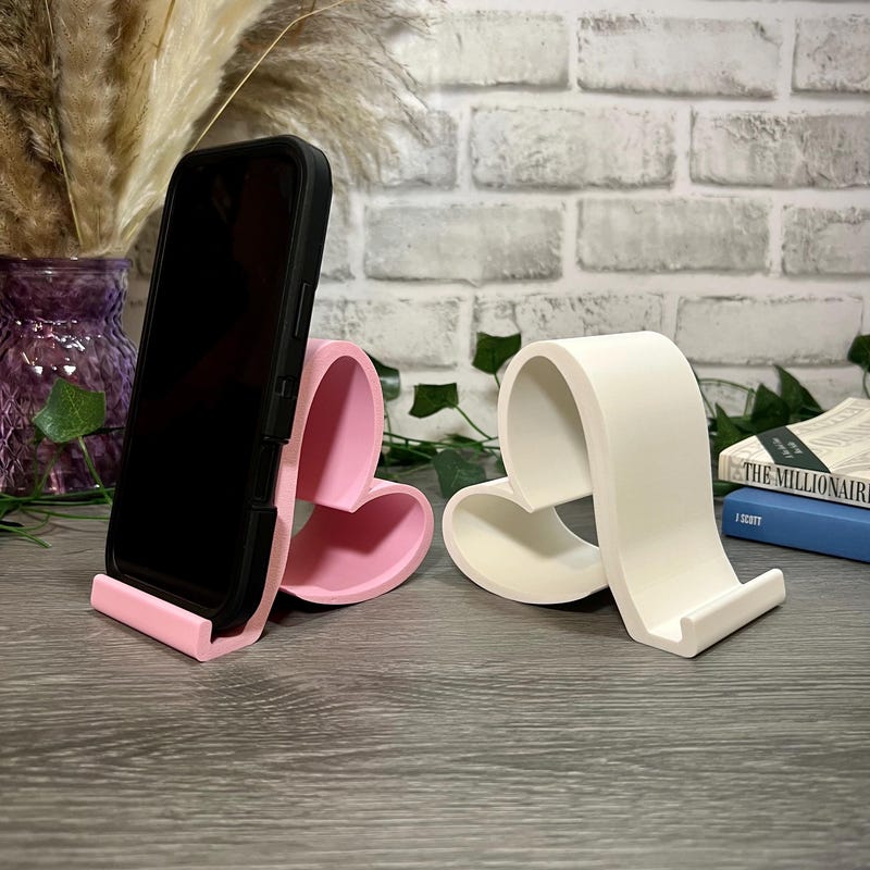 Pink Phone Stand - Etsy