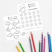 Fun Learning Money Saving Tracker Coloring Pages for Kids Children ...