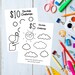 Fun Learning Money Saving Tracker Coloring Pages for Kids Children ...