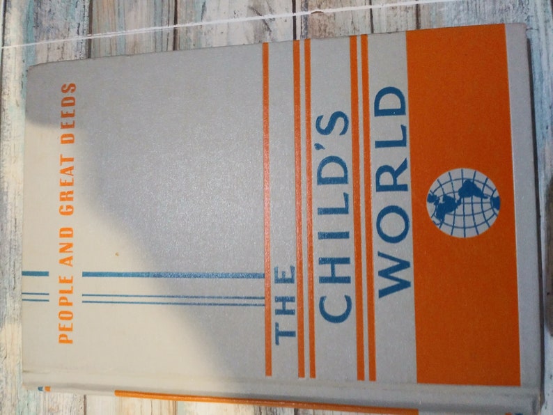 Vintage Children's Books, the Child's World Volume 2 1955 Edition ...