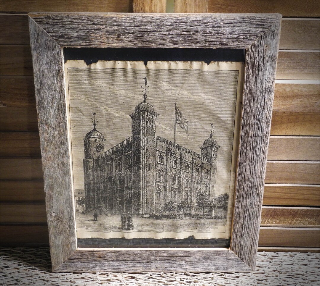 Tower of London Aged Document Frame Not Included - Etsy