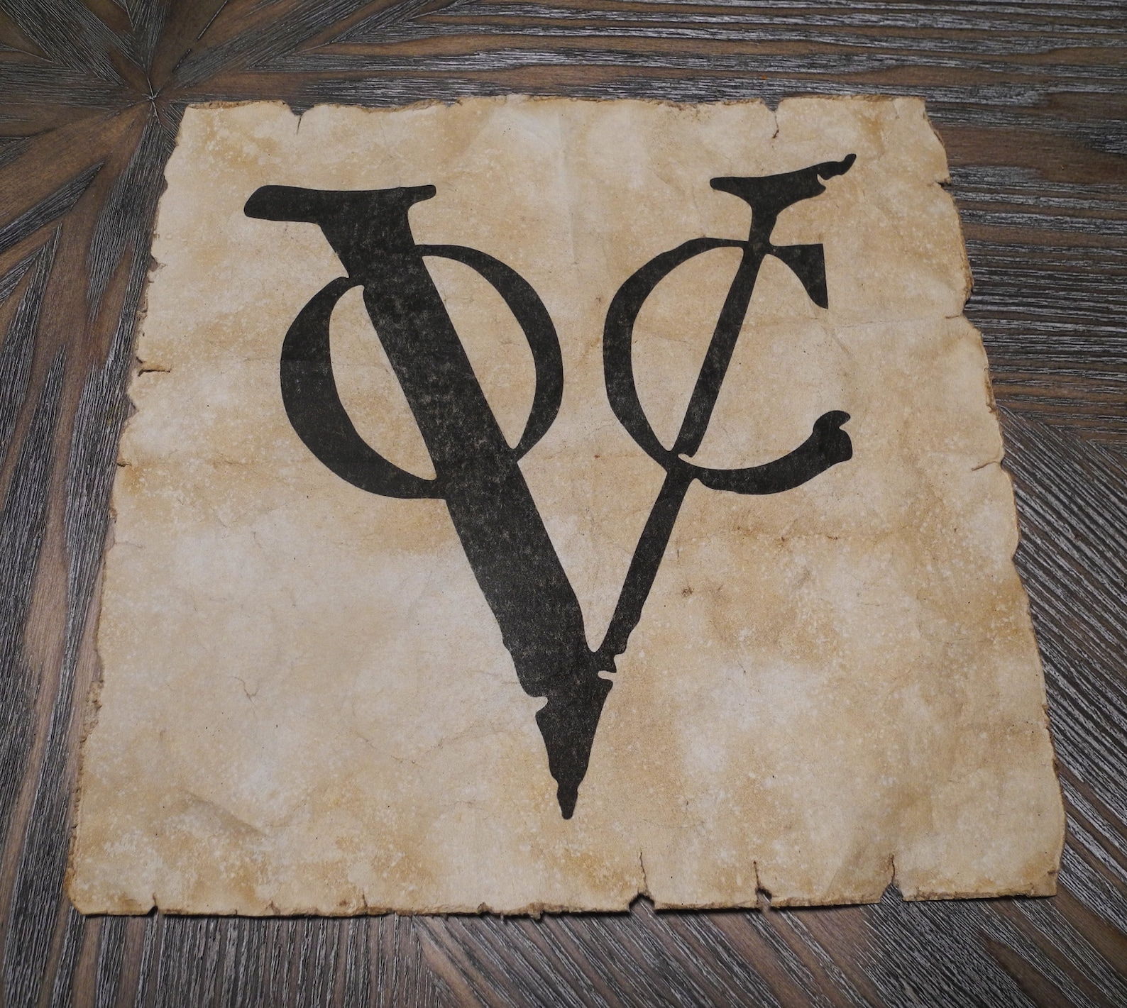 Dutch East India Company Logo Aged Document Frame Not Included - Etsy