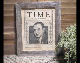 Al Capone 1931 Photo Mafia Mob Prohibition Gangster Print - Etsy