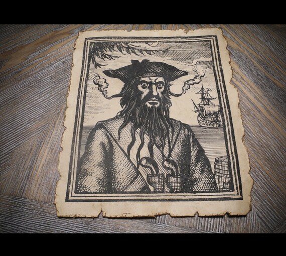 Etchings Of Edward Teach