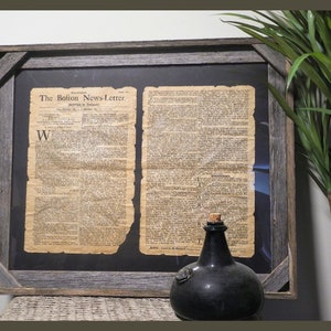 Whydah Shipwreck Newspaper Samuel Bellamy 1717 Cape Cod the Boston ...