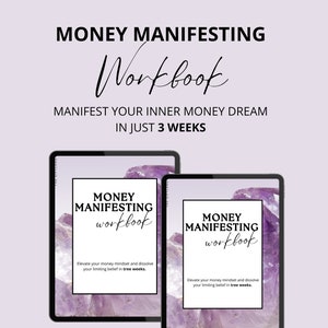 The Money Mindset Journal Printable, Financial Abundance, Money ...